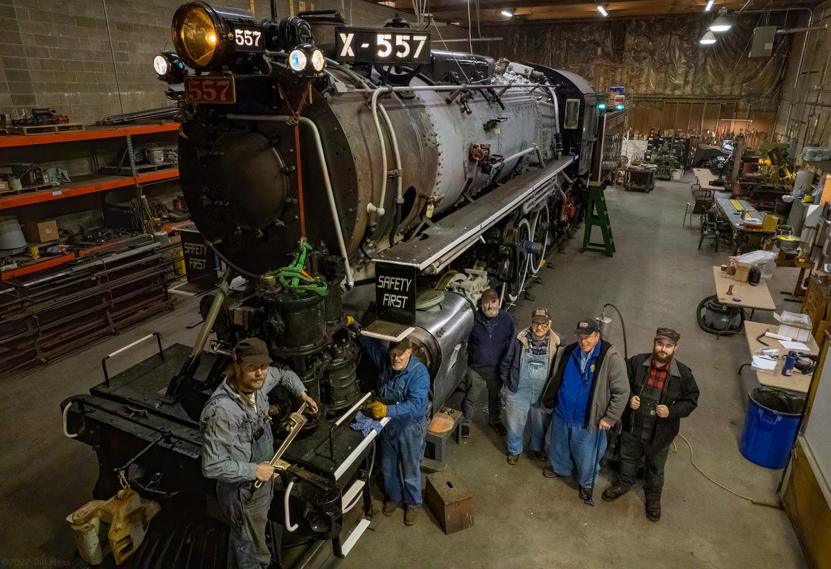 The Magnificent Restoration of Alaska's Engine 557 – Watt-a-Light